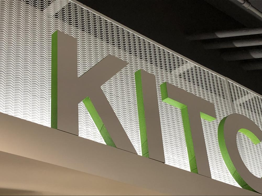 Aalto Grocery Store Signage - Ferrier Wire Design Metals Projects